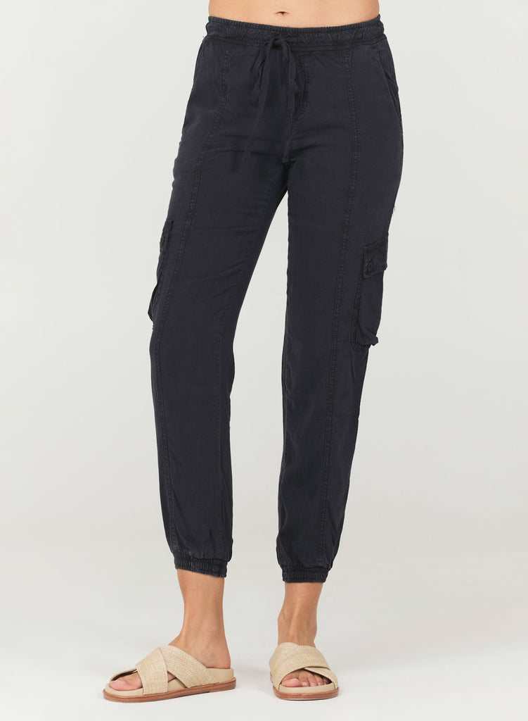 Cargo Track Pants - Black - Bella Dahl | Bella Dahl